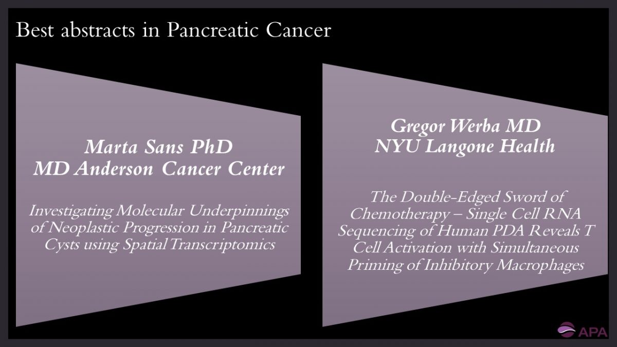 Awards - American Pancreatic Association